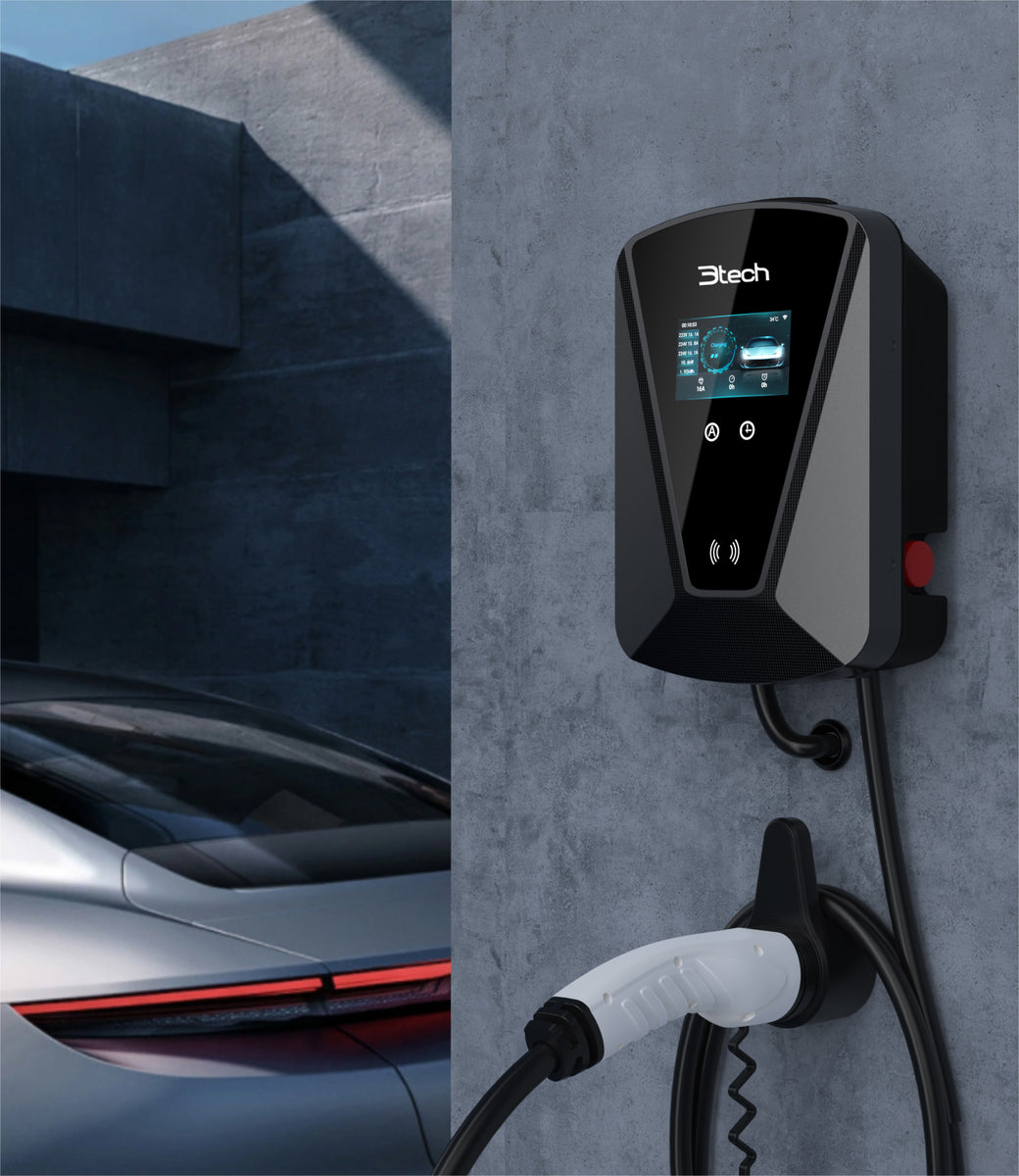 7kW Wallbox Type 2 EV Charger ELT Listed – Fisher Electonic