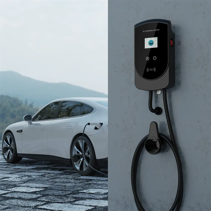 TUV CE Certification 16a 220v Electric Car Charger Wall-mounted Charge ...