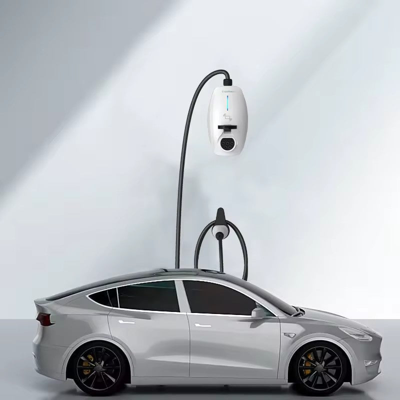 Small EV Charging Pile 22kw Wall Mounted EV Charger Car Home Charging ...